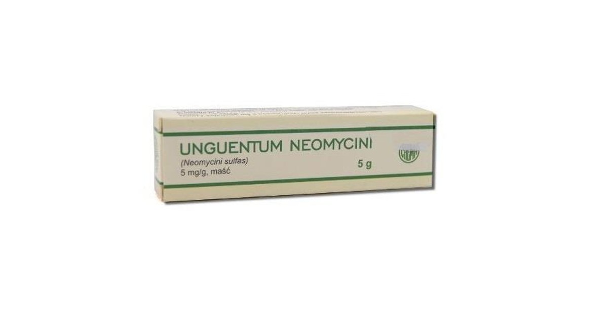 Unguentum Neomycini - wskazania, dawkowanie, przeciwwskazania ...