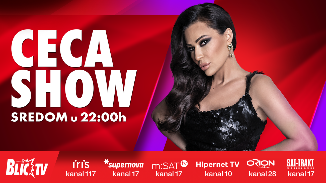 Ceca show svake srede od 22:00 na Blic tv - Blic