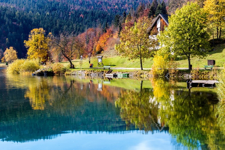 Dedinky nad jeziorem Palcmanská Maša w Słowackim Raju - Podróże