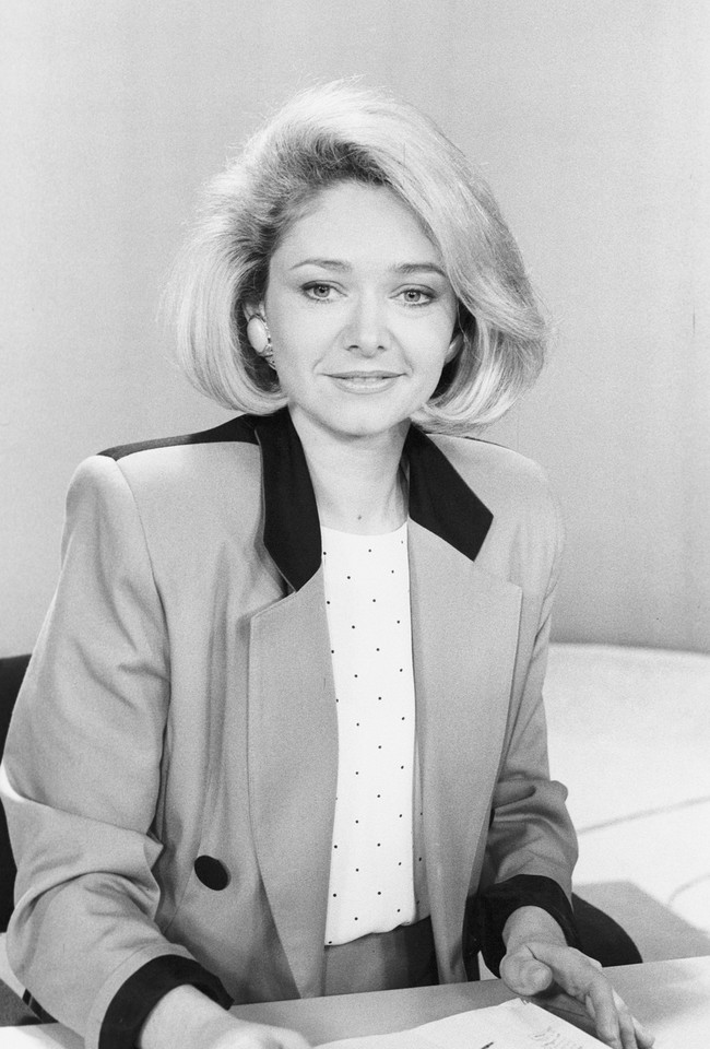 Zapomniane prezenterki sprzed lat. Zwalniano je za to, że były "zbyt ...