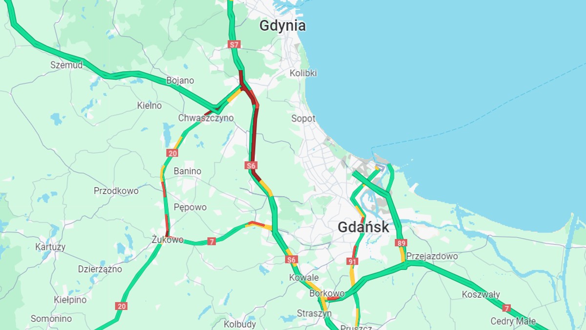 Wypadek na Obwodnicy Trójmiasta. Duże utrudnienia - Wiadomości