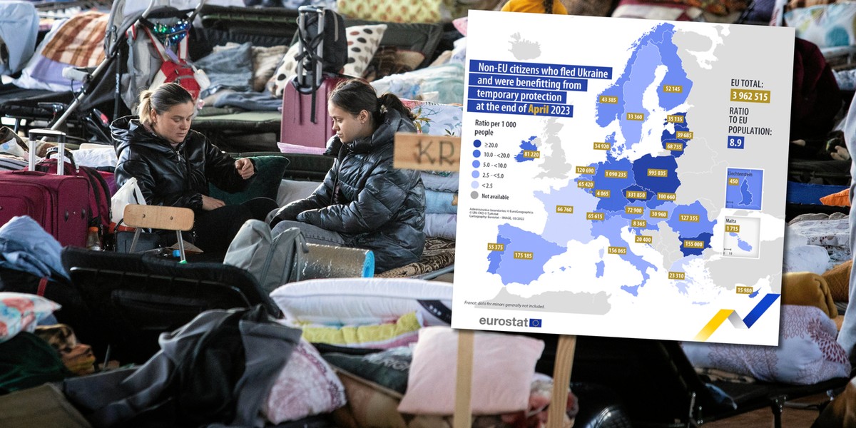 Awantura o pakt migracyjny. O co chodzi? Dane i liczby, które warto znać - Wiadomości