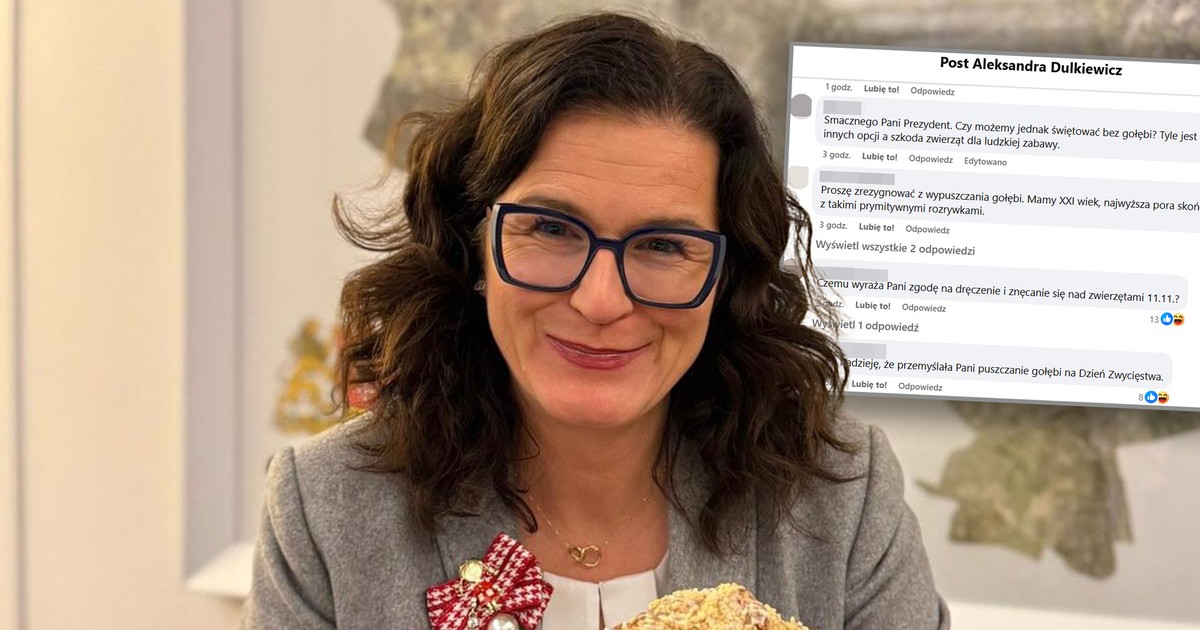 Dulkiewicz wrzuciła post z rogalem świętomarcińskim. W sieci zawrzało