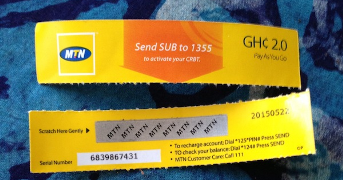 MTN Ghana to phase out airtime scratch cards by June 30 | Pulse Ghana