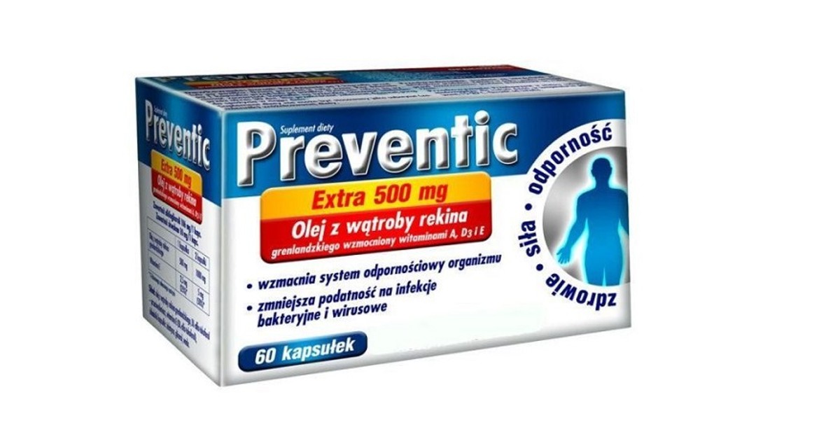 Preventic - na co, kiedy i jak stosować? Suplement diety z witaminami A i D