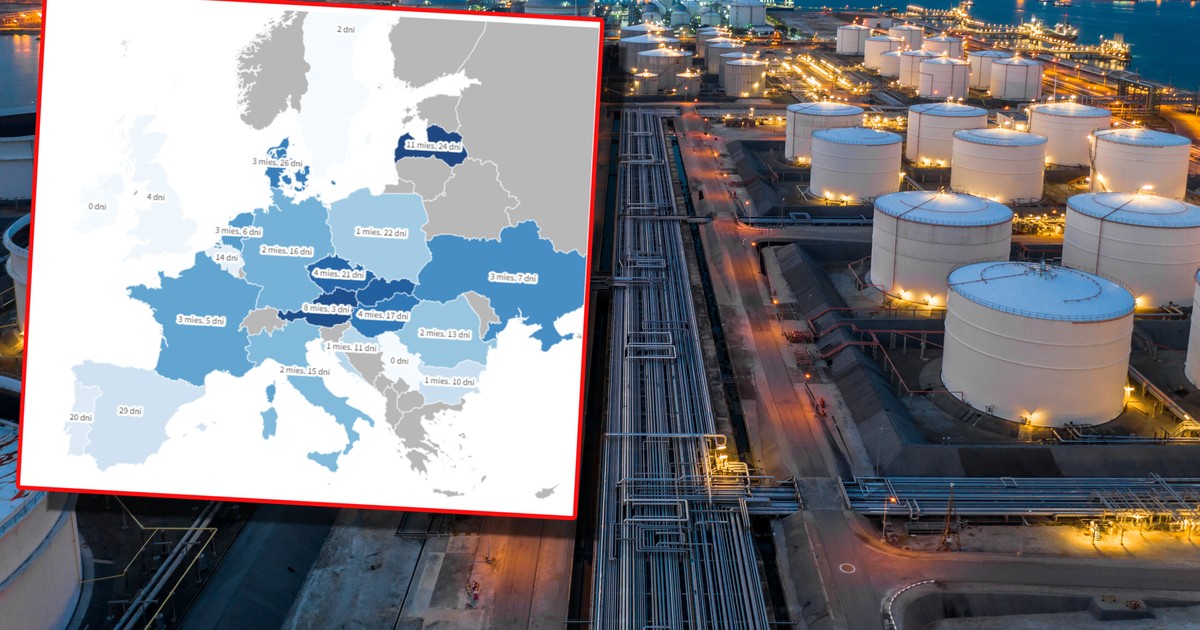 Gazu w magazynach starczy nam na mniej niż dwa miesiące. To jeden z ...