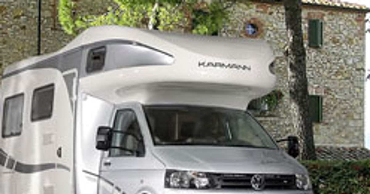 Volkswagen T5: kamper z firmy Karmann-Mobil