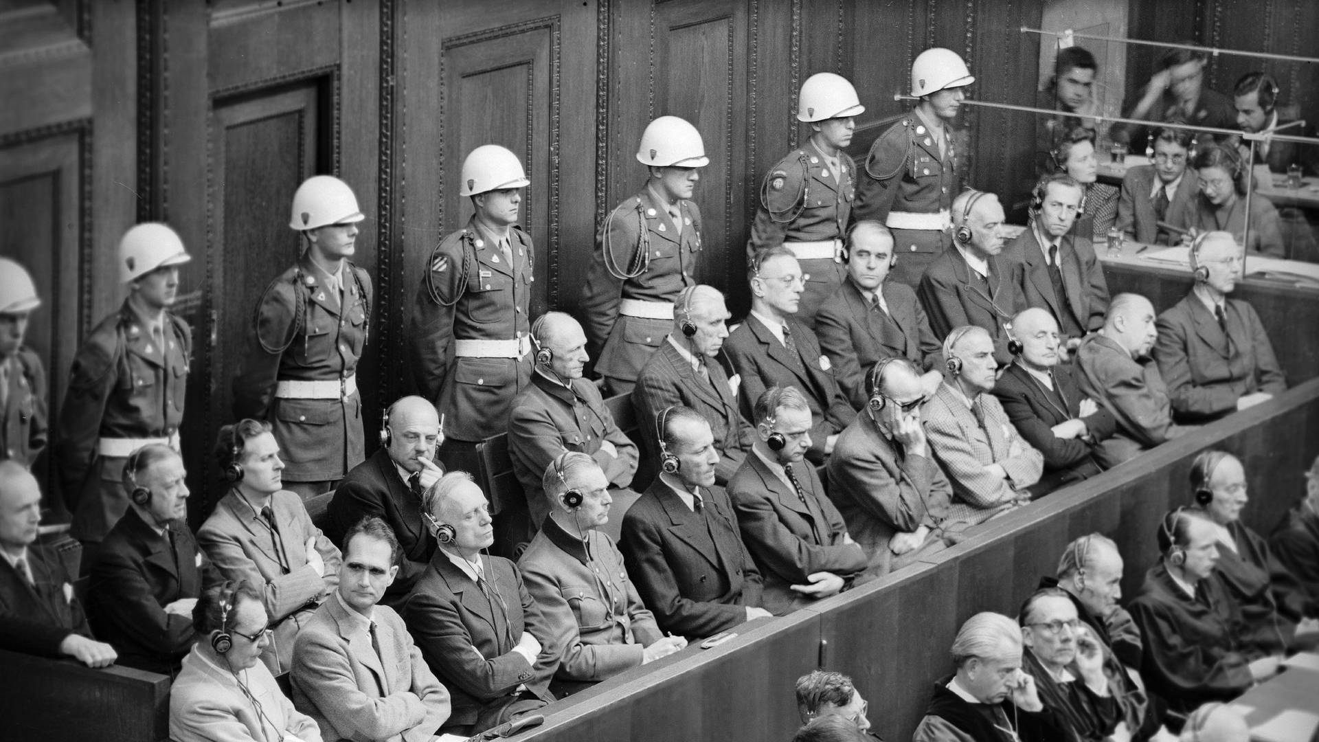 Verurteilung ranghohe Nazis: Warum die Nürnberger Prozesse die Justiz ...