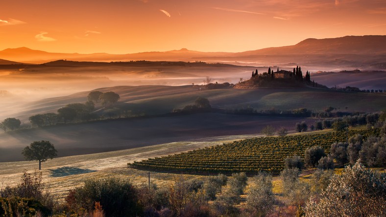 Toskania - prowincjonalna kraina starych zamków i winnic - Podróże