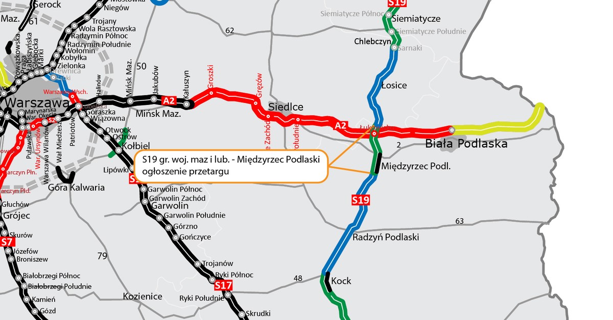Via Carpatia. Rusza przetarg na budowę odcinka S19 na Lubelszczyźnie - Forsal.pl
