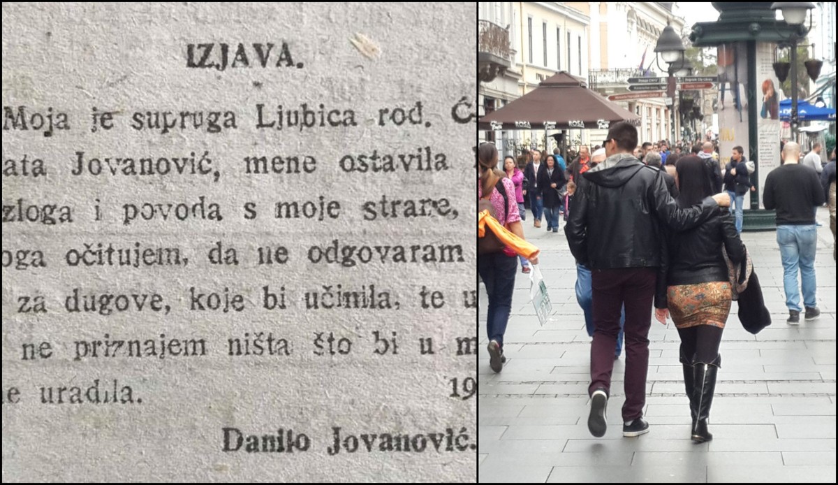 Danilo Jovanović se odrekao supruge preko novina jer neće da odgovara ...