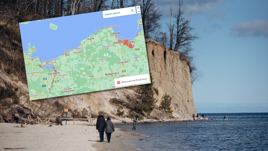 Jak będzie wyglądać Polska za kilkadziesiąt lat? Ta mapa może niepokoić ...