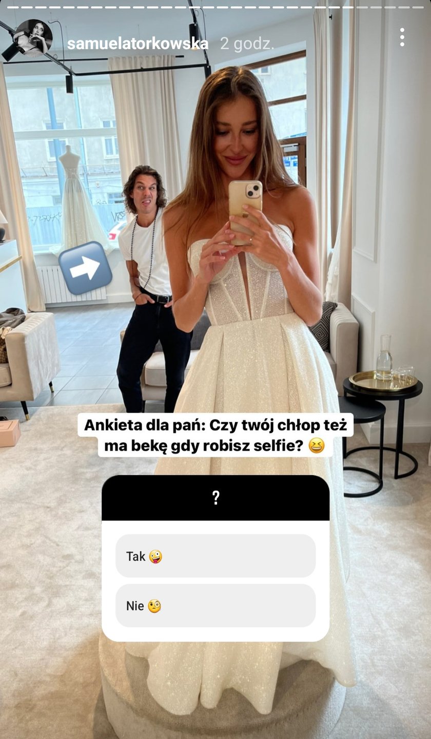 Samuela Górska i Rafał Torkowski z "Top Model" wzięli ślub. Pokazali ...