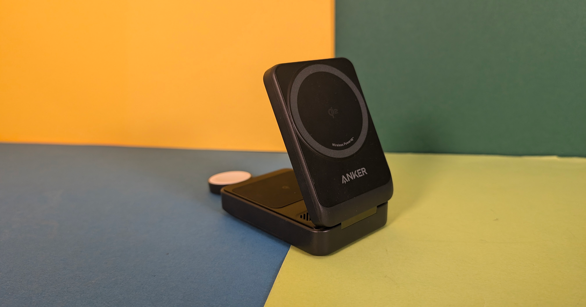 Anker 3-in-1 Mag-Go Wireless Charging Station foldable im Test: kompakt ...