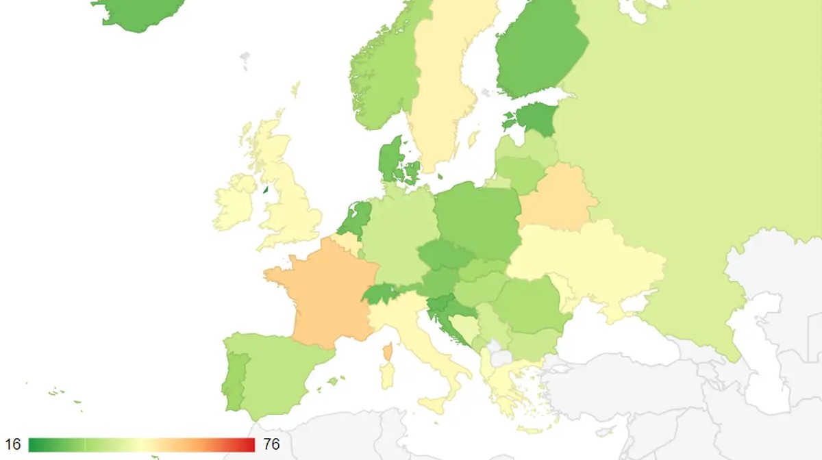 (Mapa) ovo je lista najopasnijih država u Evropi: Evo gde je Srbija i ... (Mapa) ovo je lista najopasnijih država u Evropi: Evo gde je Srbija i ...