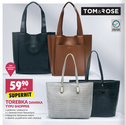 Trendy na jesień 2020: Torebka shopper z Biedronki - Moda