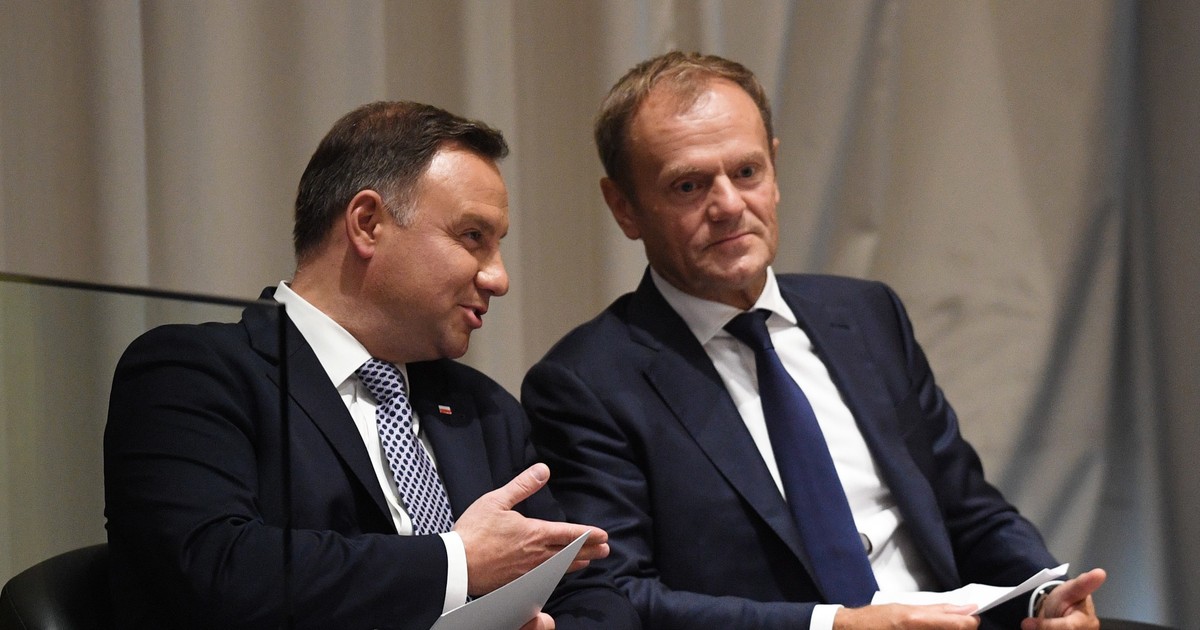 Spotkanie Duda-Tusk. Prezydent komentuje - Wiadomości