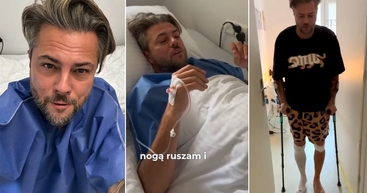 Olivier Janiak przeszedł operację. "Ten post jest wyrazem wdzięczności..."