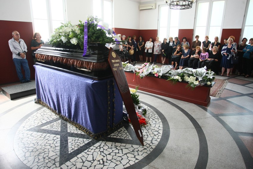 Sahranjen Miša Blam: Za njega je ovaj svet bio mali - Blic
