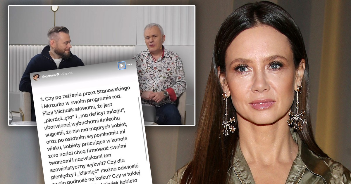 Kinga Rusin nie wytrzymała. Zmiażdżyła Stanowskiego i Mazurka!