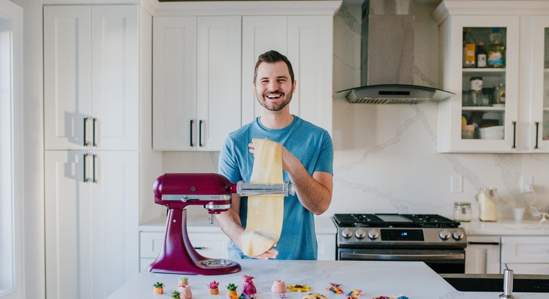 TikTok star Danny Loves Pasta makes a crispy gnocchi recipe that takes ...
