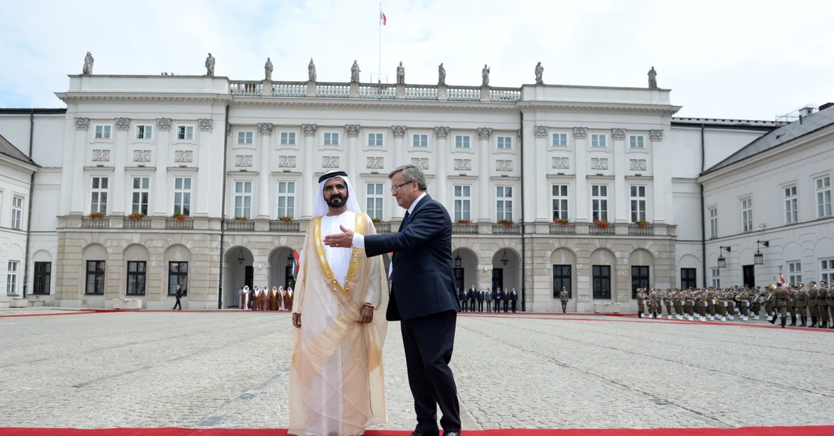 Emir przyjechał do Komorowskiego. Spotka się również z Dudą. ZDJĘCIA ...