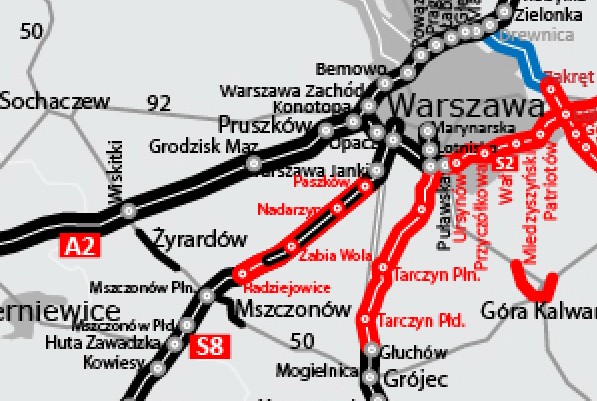 Szybszy wyjazd z Warszawy - otwarty węzeł na S8 w Nadarzynie