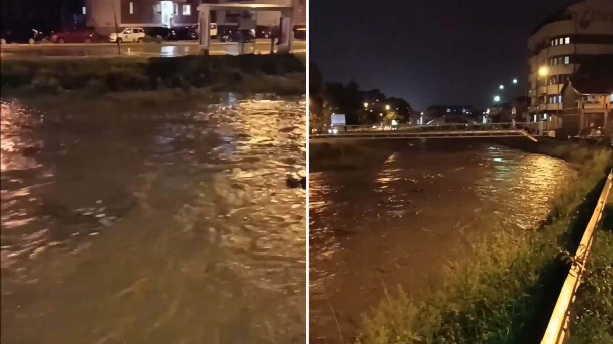 Kiša stvorila apokaliptične prizore u Kragujevcu, snimci sa lica mesta ...