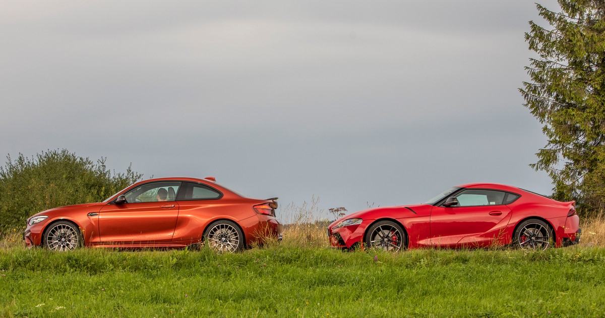 BMW M2 Competition vs Toyota GR Supra - chce się żyć - TEST
