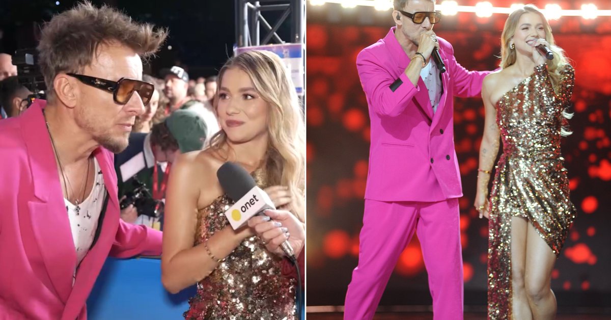 Piotr Kupicha i Julia Żugaj tłumaczą się z wpadek w Sopocie. "Moja gafa" - Plejada