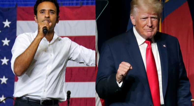 Donald Trump Attacks Loyal Supporter Vivek Ramaswamy For The First Time