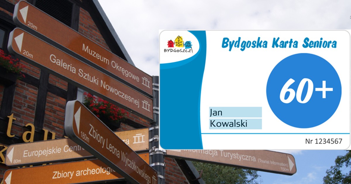 Bydgoszcz: założenia Bydgoskiej Karty Seniora 60+ - Wiadomości