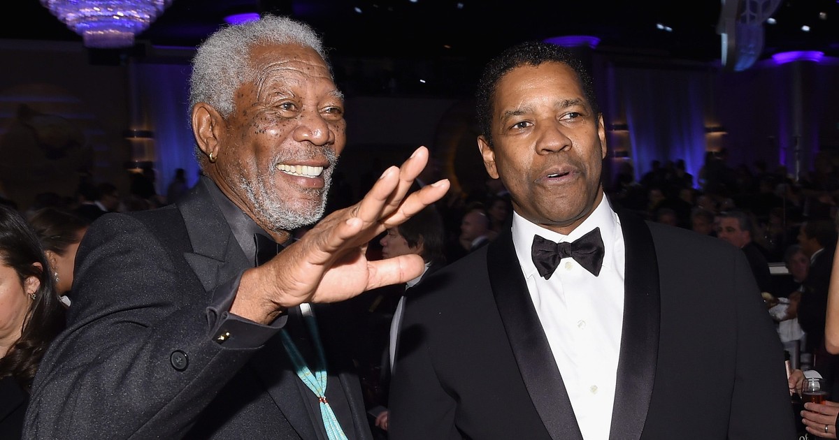 Morgan Freeman said he's 'envious' of Denzel Washington's career: 'He's ...