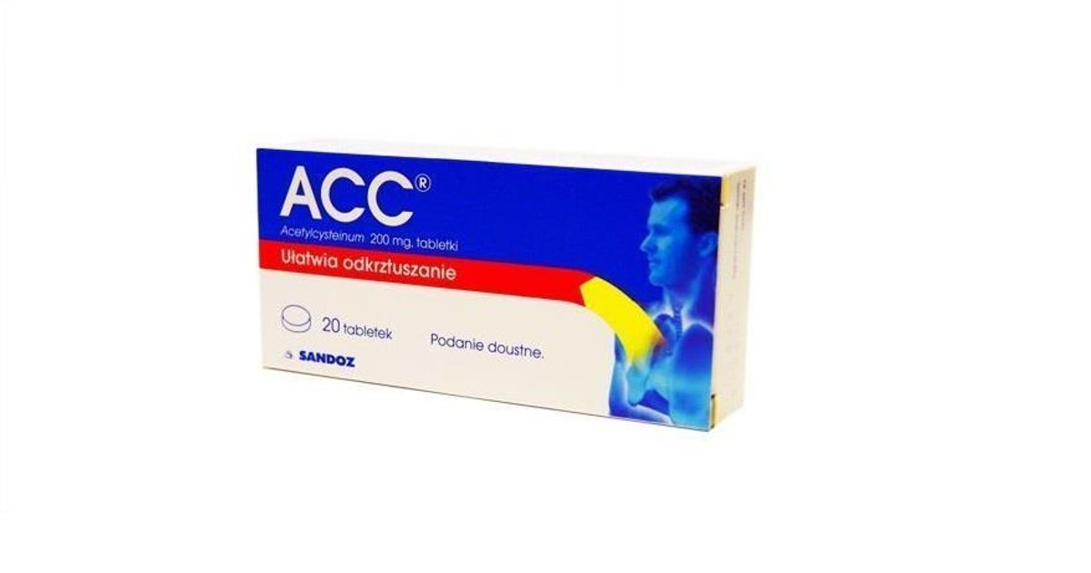 ACC na kaszel - wskazania, przeciwwskazania, skład. Jak stosować ACC? ACC na kaszel - wskazania, przeciwwskazania, skład. Jak stosować ACC?