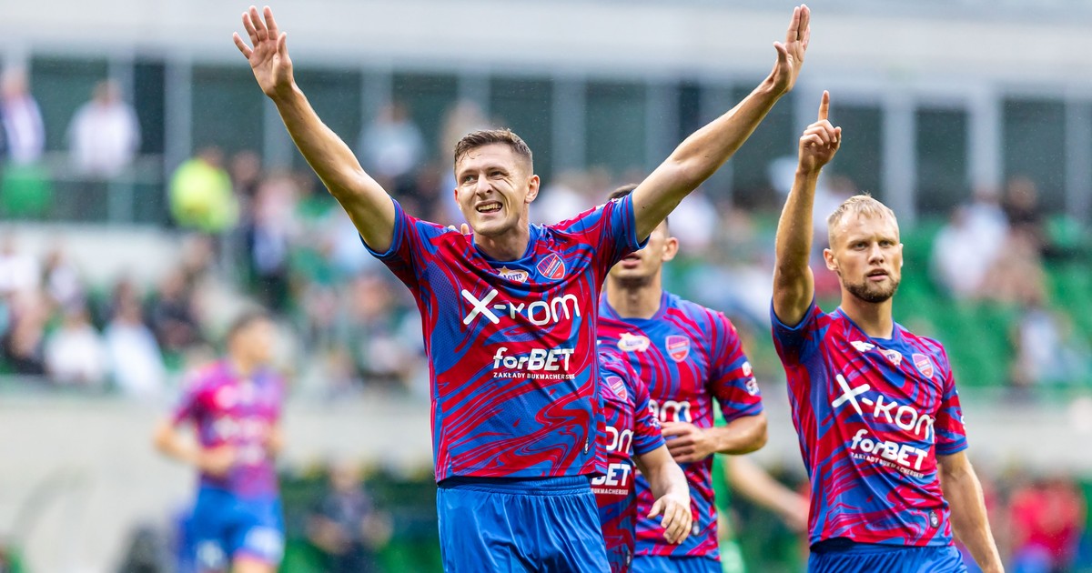 Fabian Piasecki był jednym z bohaterów wygranej Rakowa ze Śląskiem Wrocław