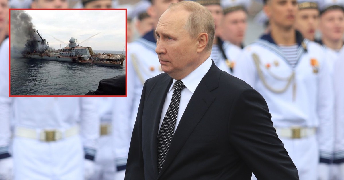 Trafiony, zatopiony. Rosyjska flota została zdziesiątkowana. Putin ...