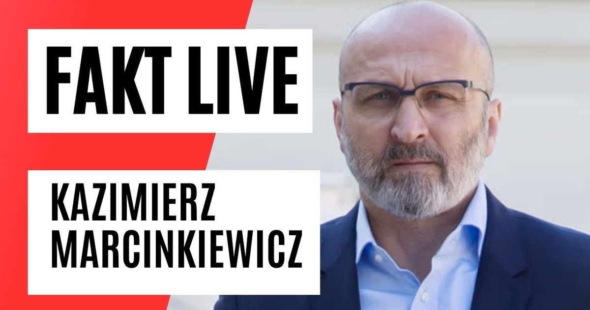 "Fakt LIVE". Kazimierz Marcinkiewicz - Wiadomości