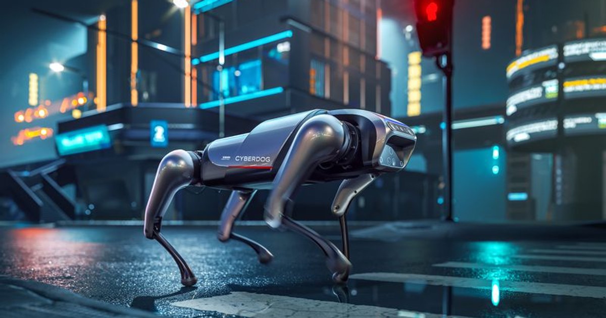 CyberDog - Xiaomi prezentuje robota przypominającego psa CyberDog - Xiaomi prezentuje robota przypominającego psa