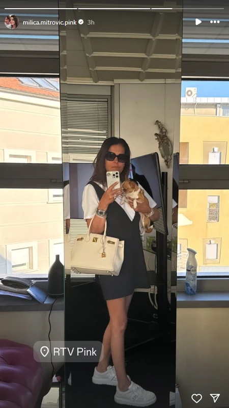Modna dominacija Milice Mitrović: Pozirala u šik izdanju, a ne zna se ...