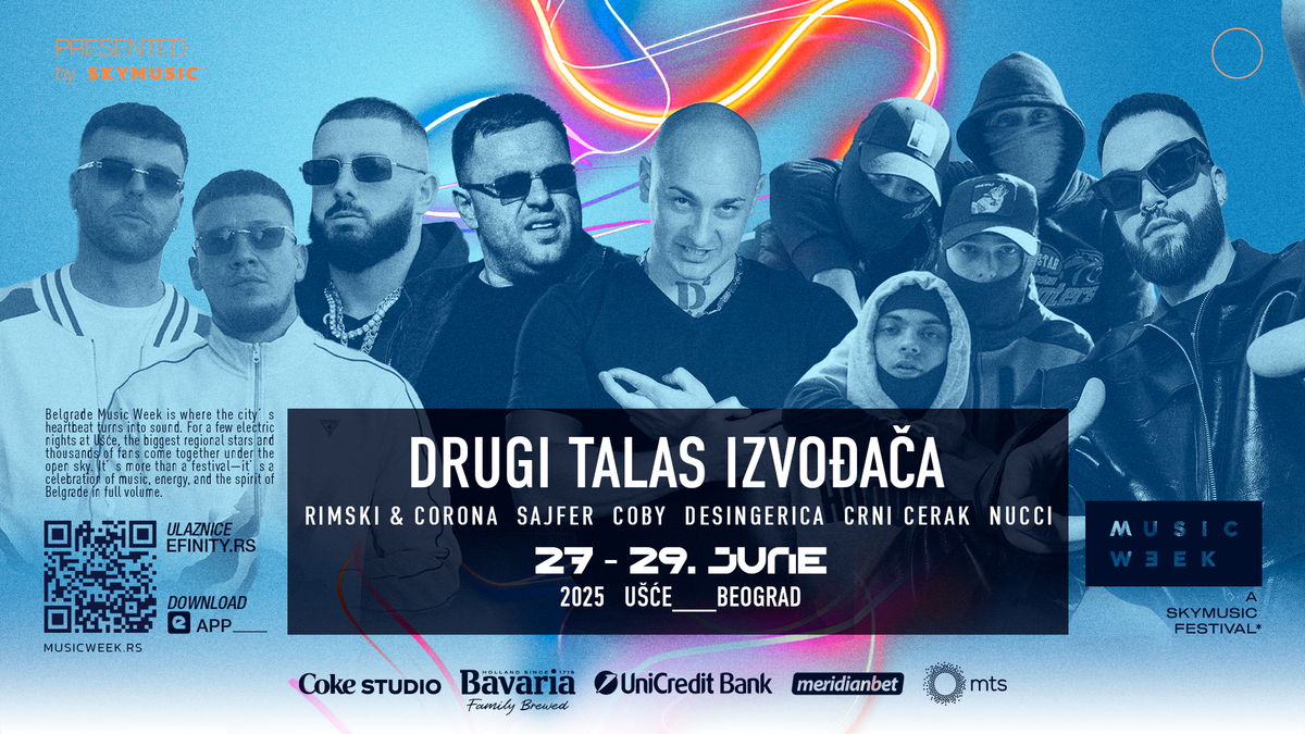 Belgrade Music Week 25: Coby, Nucci, Designerica i ostali donose ...