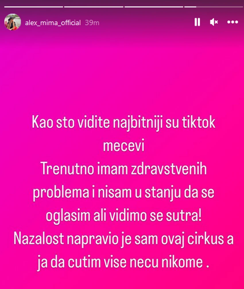 Aleksandra Nikolić nakon raskida sa Filipom Carem ima problema sa zdravljem, besna se oglasila ...
