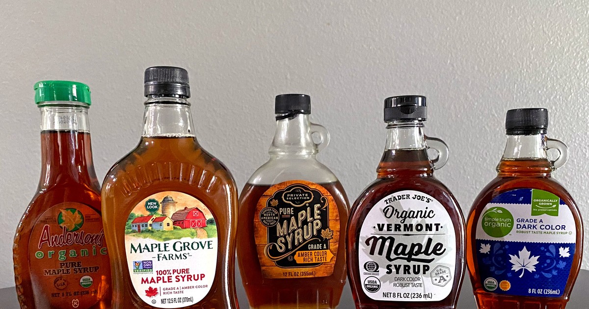 I tried 5 different brands of maple syrup, and the one from Vermont ...