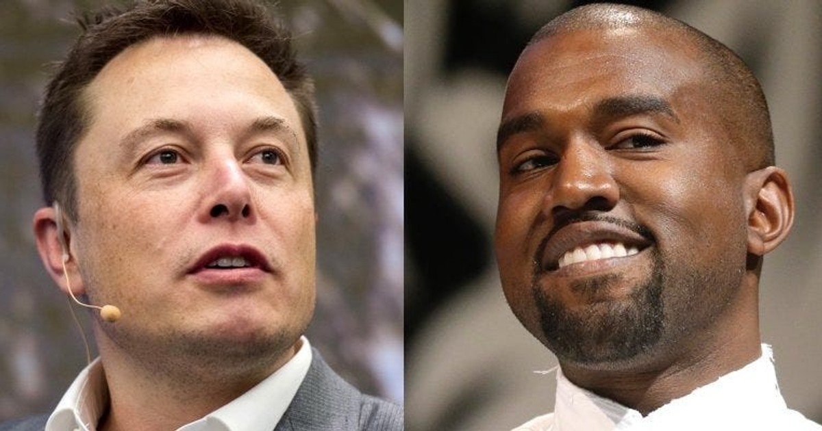 Kanye West and Elon Musk took a photo together, and there's a lot going ...