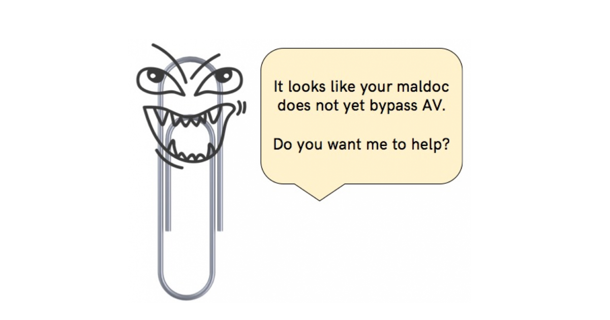 Evil Clippy - "zły bliźniak" spinacza Microsoftu pomaga tworzyć malware ...