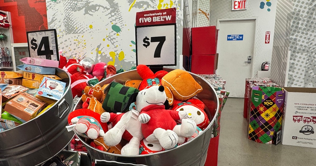 After holiday shopping at Five Below, I was surprised by how many items ...