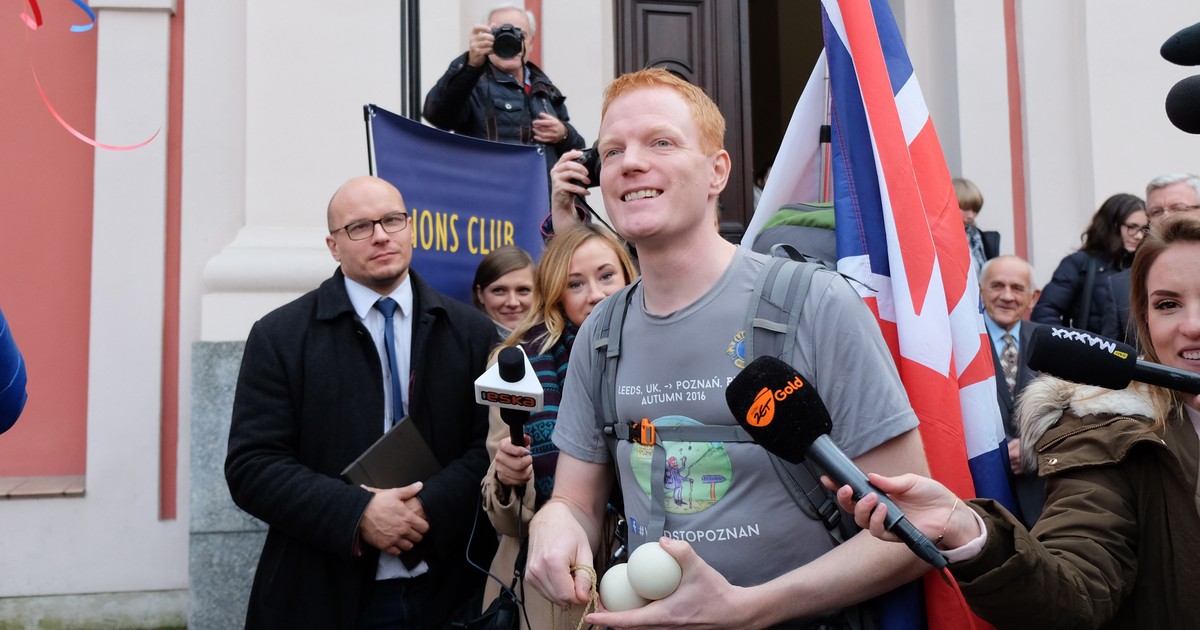 Z Wielkiej Brytanii do Polski - przeszedł 1,5 tys. km, by zamieszkać w ...