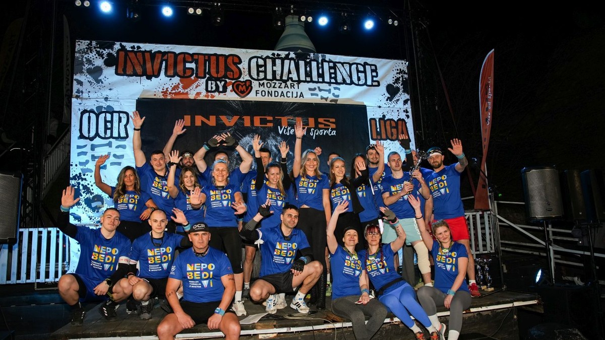 Humanost i adrenalinski izazov na Invictus Challenge by Mozzart - Blic