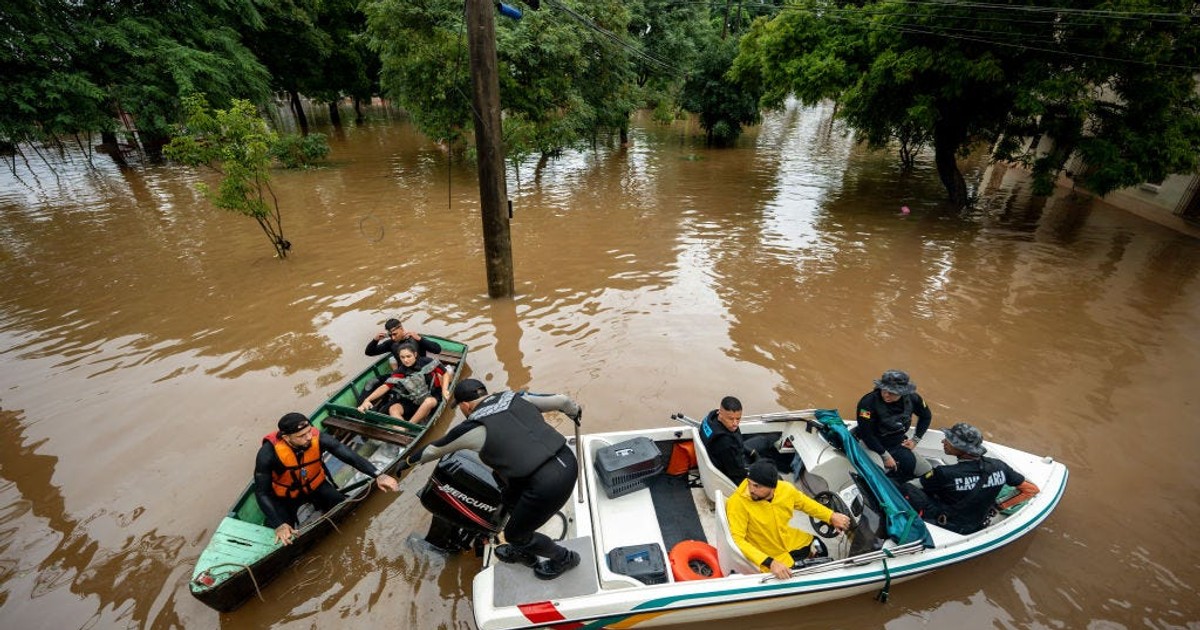 Floods in Brazil spark conspiracy theories over the cause, including ...