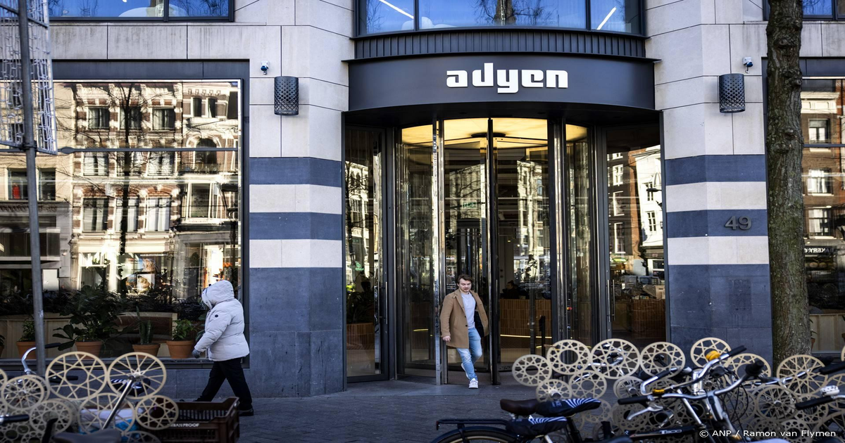 Adyen verwacht 20-25% groei tot 2026, het aandeel stijgt drie procent ...