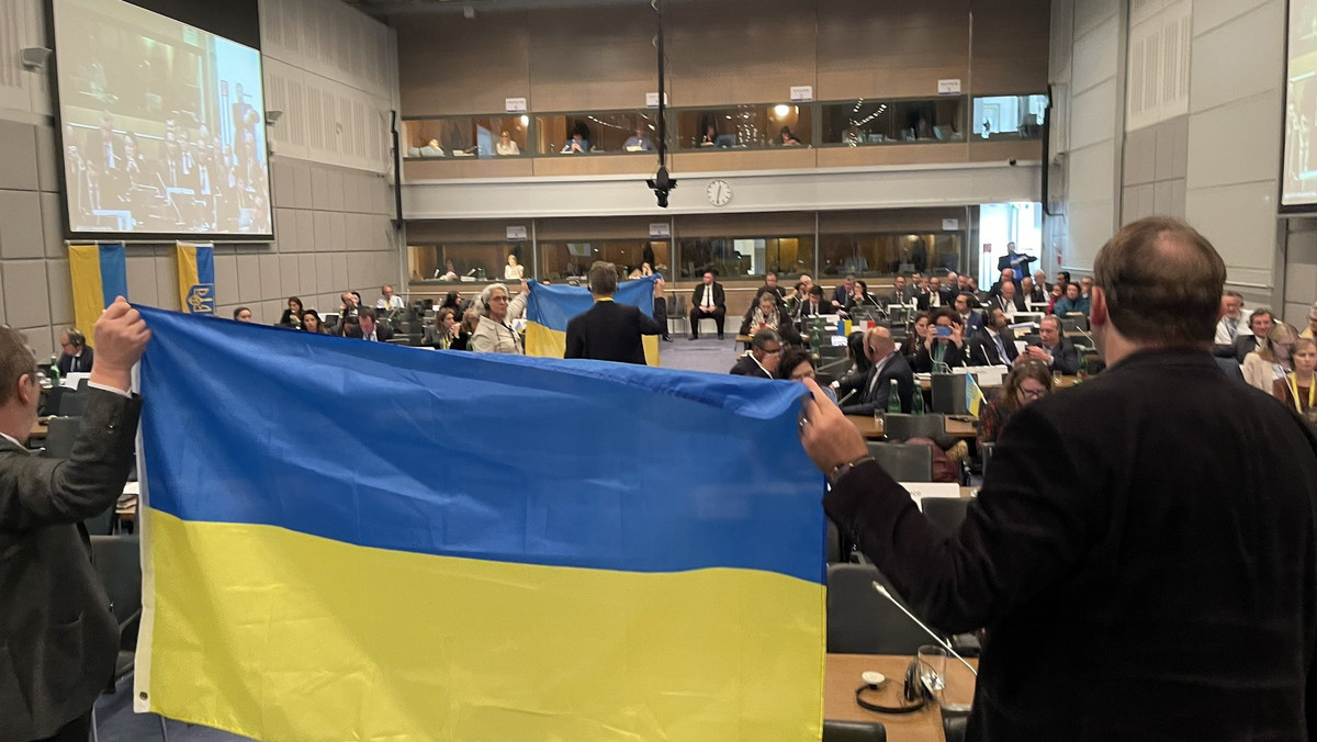 Awantura na posiedzeniu OBWE. Zaczęło się w czasie przemówień Rosjan ...